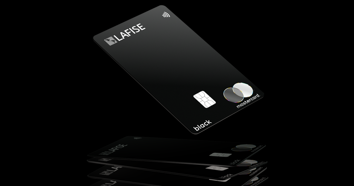 Tarjeta de Crédito Mastercard Black - LAFISE República Dominicana